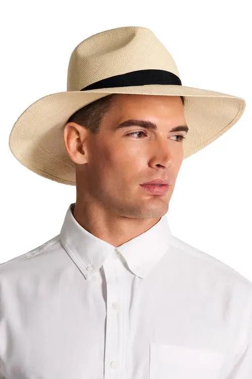 Coolibar Cuenca Wide Brim Panama Hat