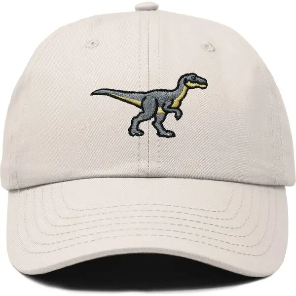 DALIX Velociraptor Dad Cap - Beige