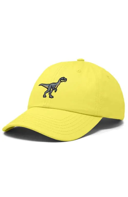 DALIX Velociraptor Dad Cap - Yellow