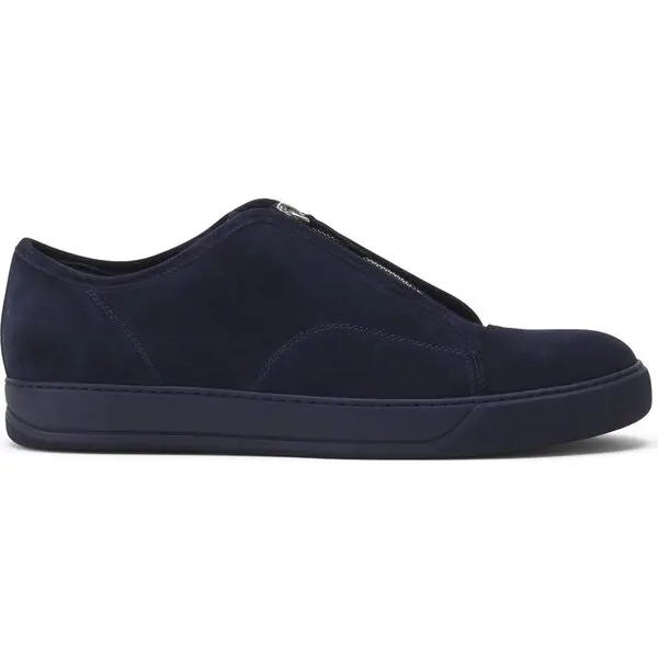 LANVIN Dbb1 Suede Zip Sneakers