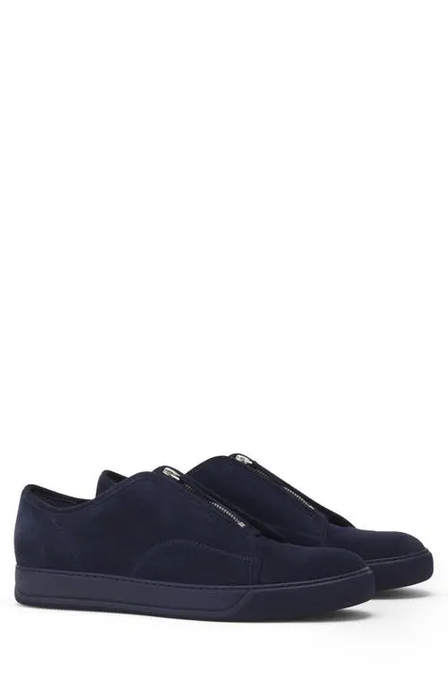 LANVIN Dbb1 Suede Zip Sneakers