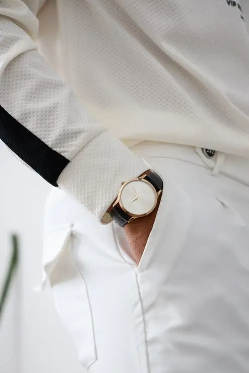 PEUGEOT Gold-plated Mesh Strap Watch - Champagne
