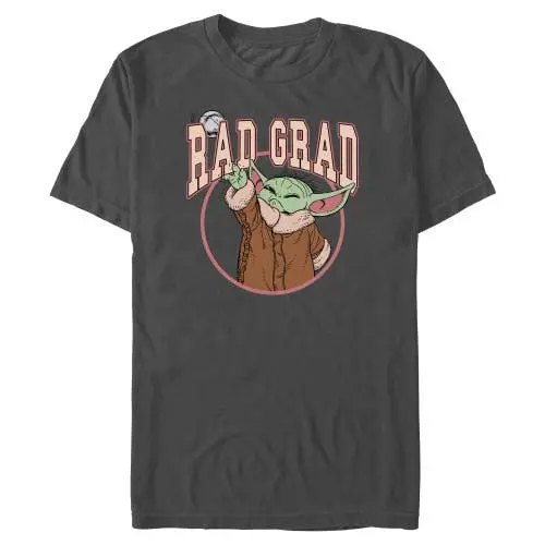 STAR WARS: THE MANDALORIAN Star Wars The Mandalorian Rad Graduate Grogu T Shirt