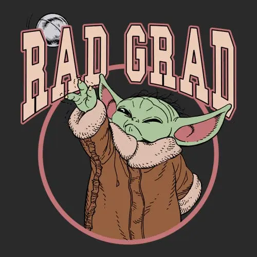 STAR WARS: THE MANDALORIAN Star Wars The Mandalorian Rad Graduate Grogu T Shirt