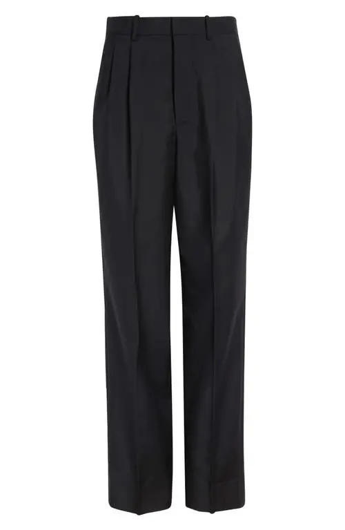 Partow Sullivan Creased Flare Cotton Twill Pants