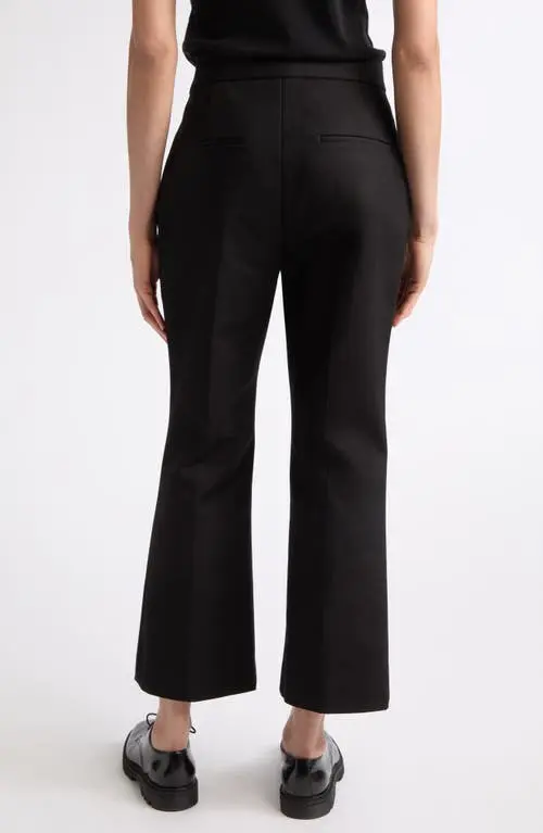 Partow Sullivan Creased Flare Cotton Twill Pants