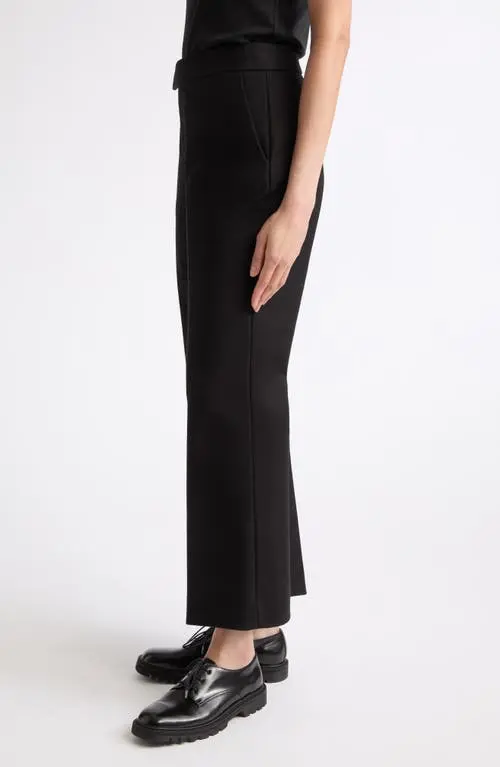 Partow Sullivan Creased Flare Cotton Twill Pants