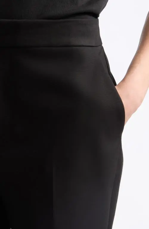 Partow Sullivan Creased Flare Cotton Twill Pants