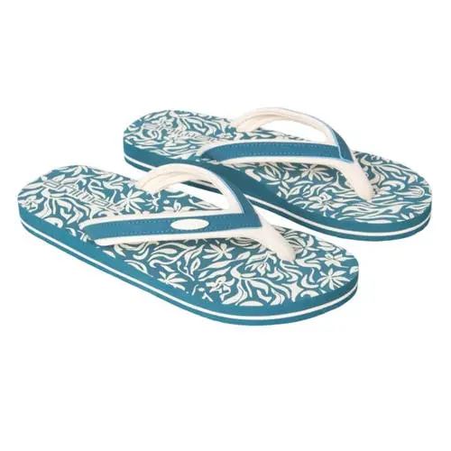 ANIMAL Swish Patterned Flip Flops