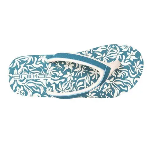 ANIMAL Swish Patterned Flip Flops