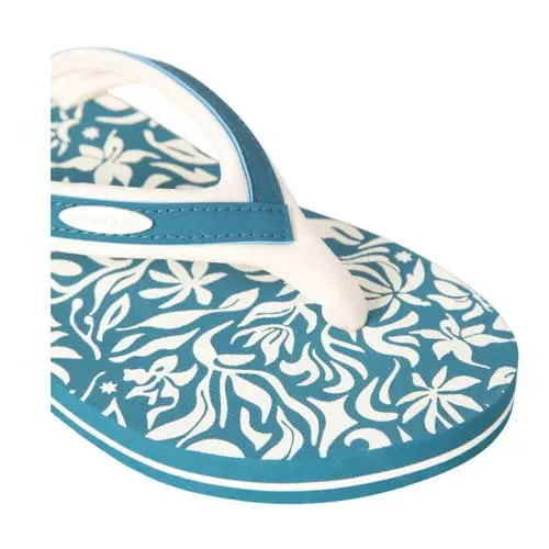 ANIMAL Swish Patterned Flip Flops