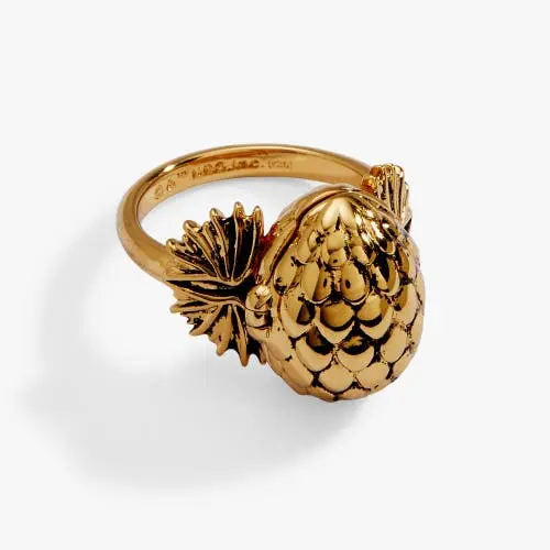 ALEX AND ANI House Of The Dragon 'fire Will Reign' Dragon Egg Locket Ring