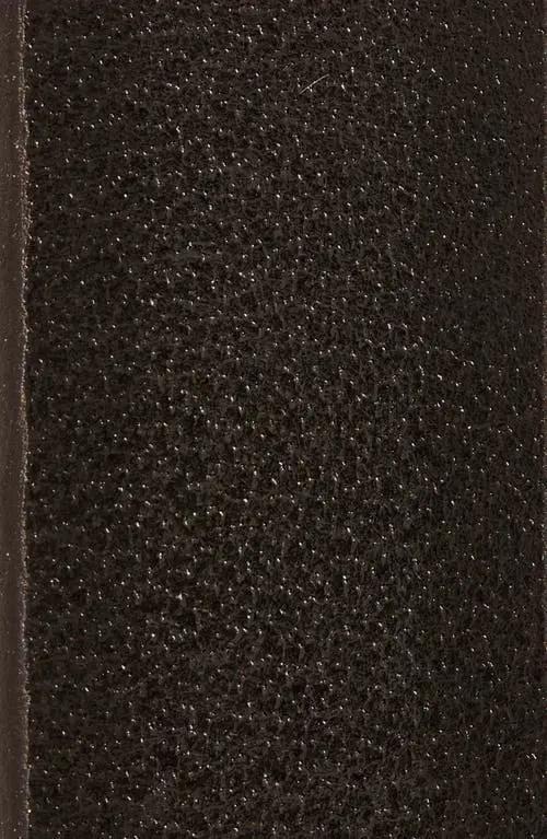 FRAME Petite Square Buckle Skinny Leather Belt - Dark Brown