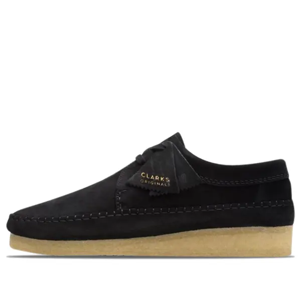 Clarks Weaver Suede - Black