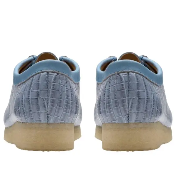 Clarks Wallabee Croc Effect Lace Up
