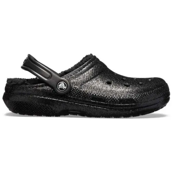 CROCS Classic Glitter Lined Clogs