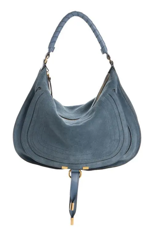 Chloé Medium Marcie Suede Shoulder Bag