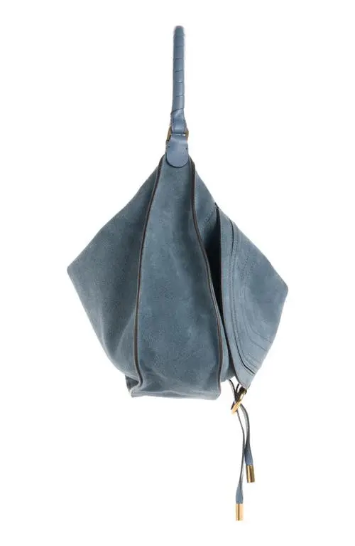 Chloé Medium Marcie Suede Shoulder Bag