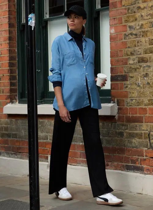 Isabella Oliver Sia Maternity Wide-leg Leggings
