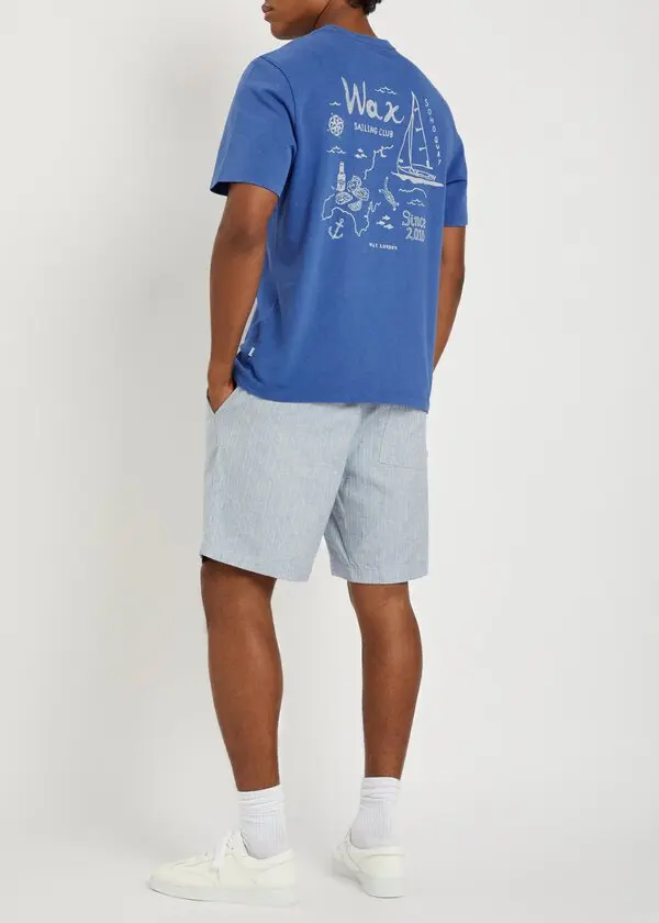 WAX LONDON Dean Printed Cotton T-shirt
