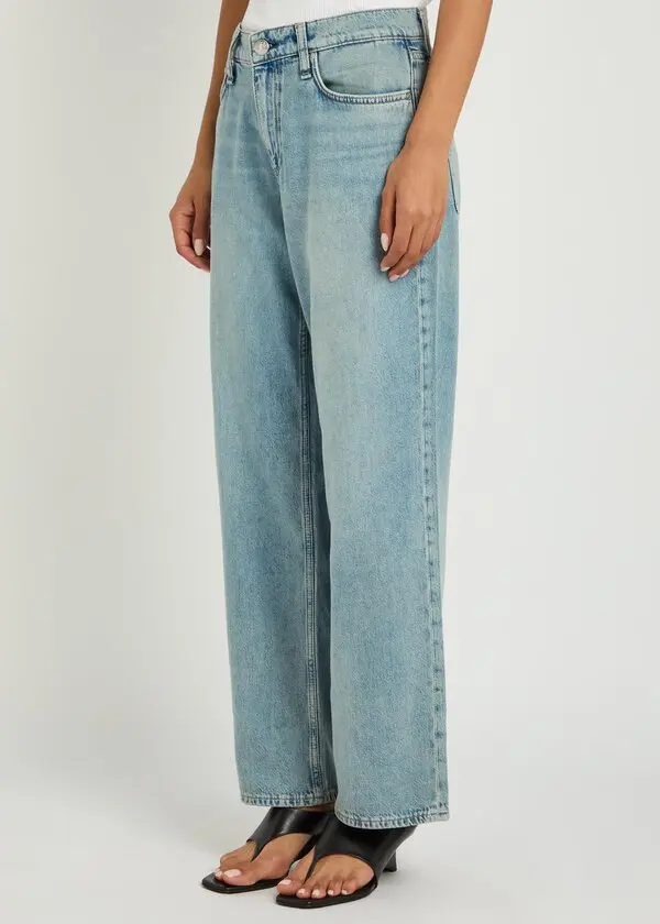 Rag & Bone Saige Low-rise Straight-leg Jeans