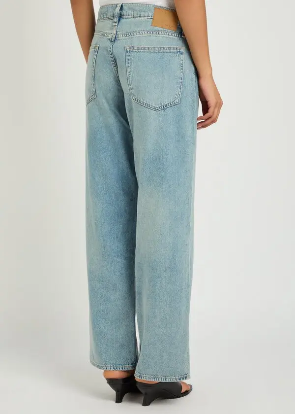 Rag & Bone Saige Low-rise Straight-leg Jeans