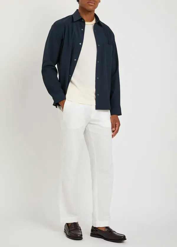 BOSS Leo Stretch-weave Shirt