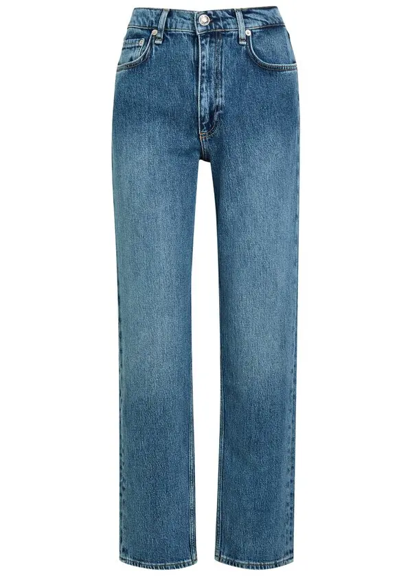 Rag & Bone Harlow Ankle Straight-leg Jeans