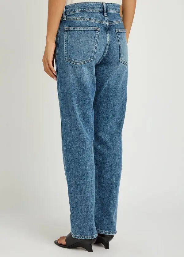 Rag & Bone Harlow Ankle Straight-leg Jeans