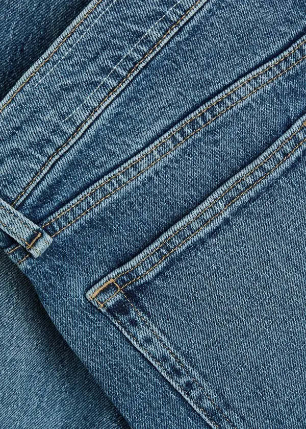 Rag & Bone Harlow Ankle Straight-leg Jeans