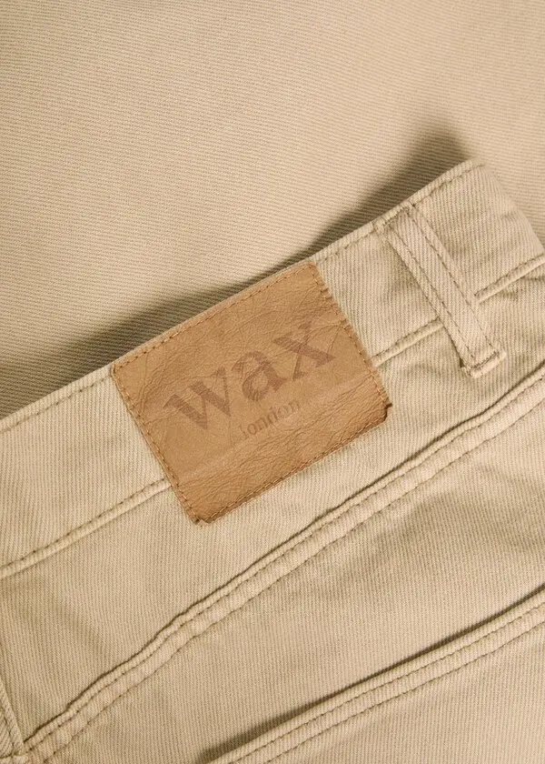 WAX LONDON Luca Cotton-twill Shorts