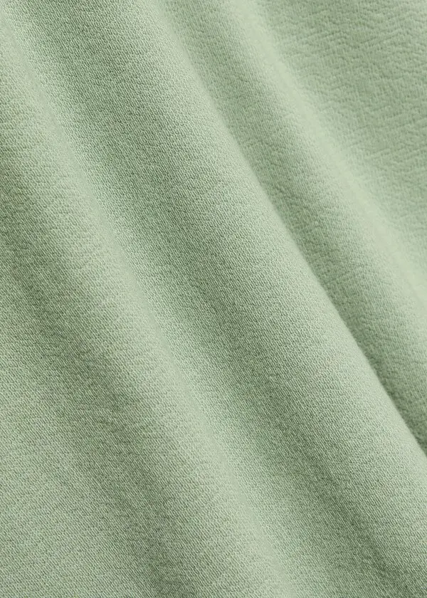 WAX LONDON Dean Textured-knit Cotton T-shirt