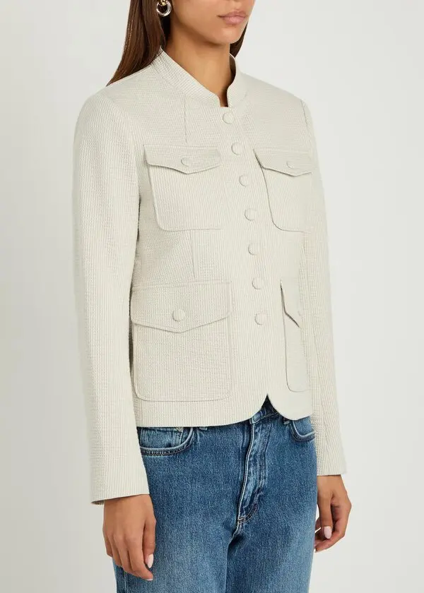 Rag & Bone Mercer Seersucker Blazer