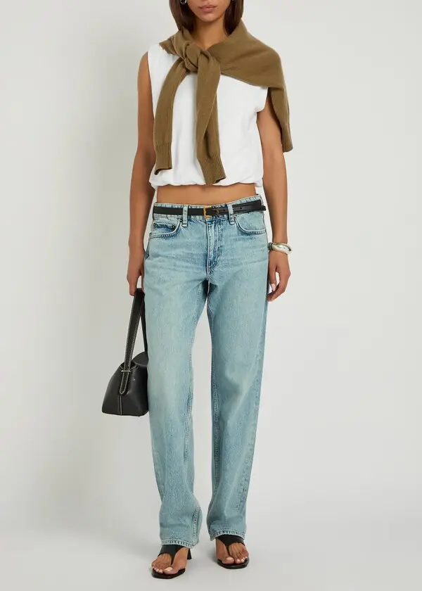 Rag & Bone Mica Bubble Cotton Top