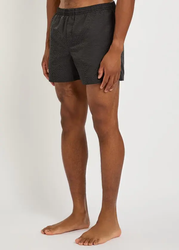 Casablanca Logo-appliquéd Monogram Shell Swim Shorts
