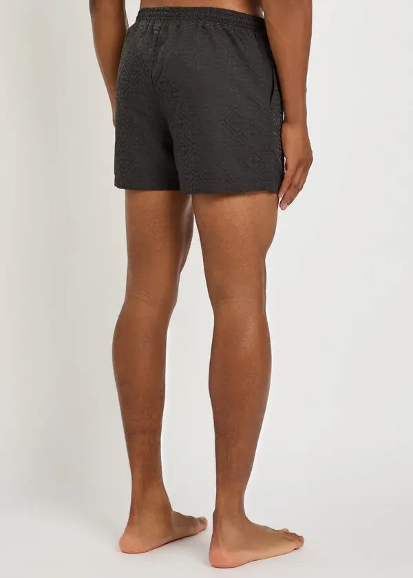 Casablanca Logo-appliquéd Monogram Shell Swim Shorts