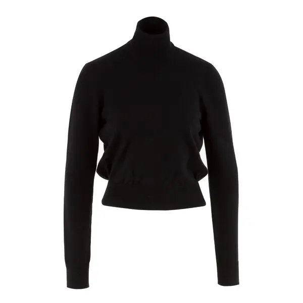 Bottega Veneta Turtleneck Sweater With Back Balloon Structure