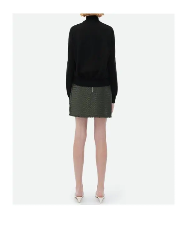 Bottega Veneta Turtleneck Sweater With Back Balloon Structure