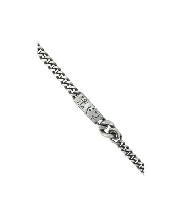 Werkstatt:München Engraved Tag Chain Bracelet
