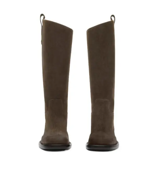 Burberry Suede Cavalier Boots