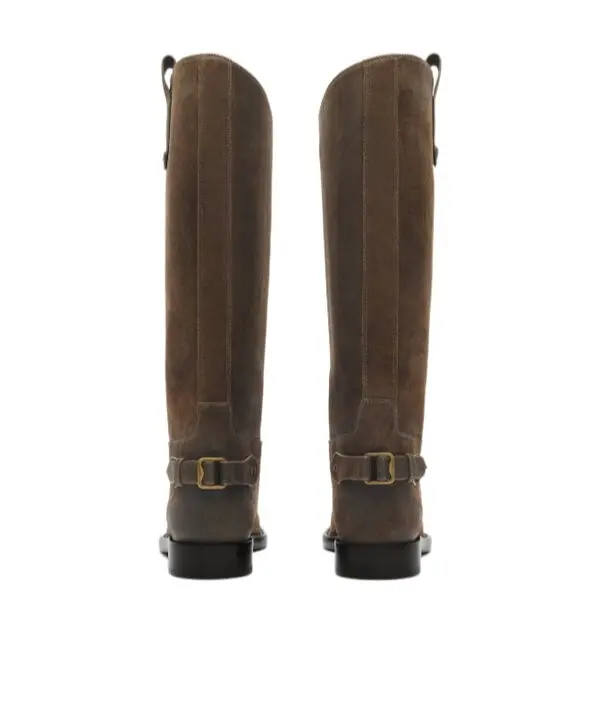 Burberry Suede Cavalier Boots