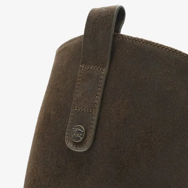 Burberry Suede Cavalier Boots