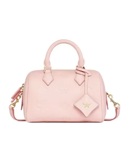Mcm Boston Ella Zip-up Tote Bag - Pink