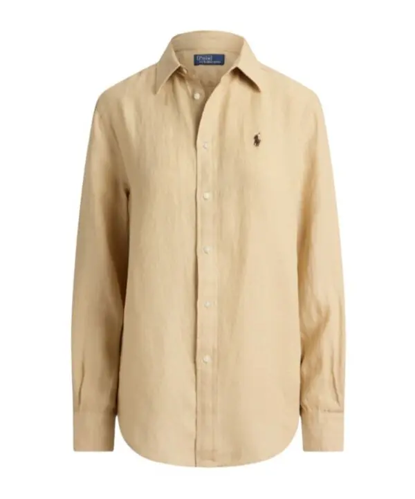 Polo Ralph Lauren Embroidered Pony Linen Shirt