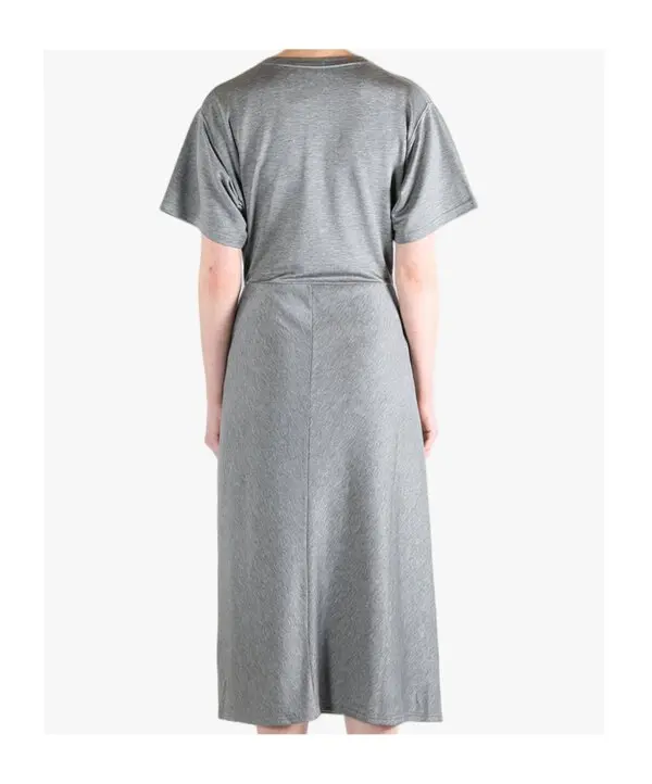 Polo Ralph Lauren Twisted Crewneck Midi Dress