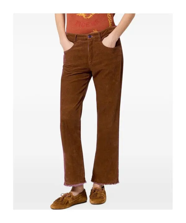 Isabel Marant Étoile Flared Corduroy Trousers - No