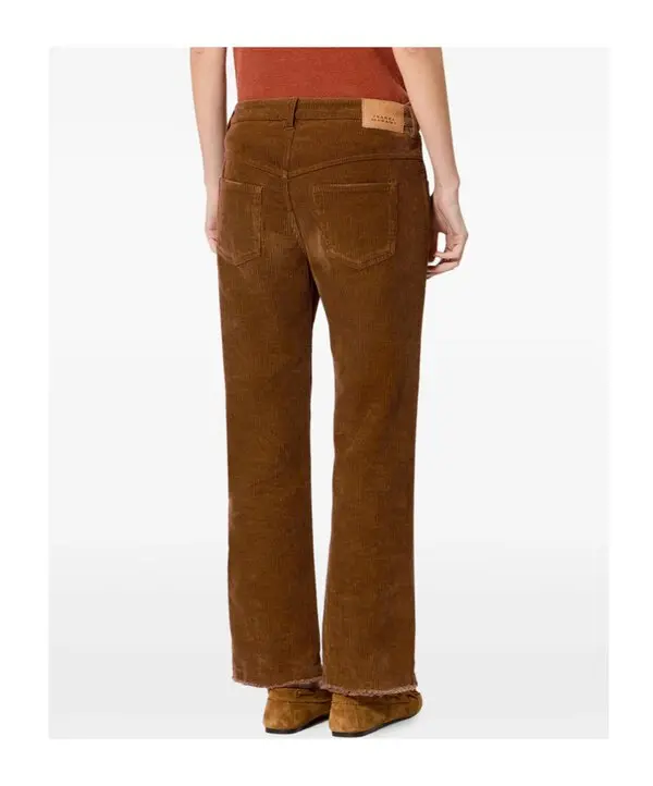 Isabel Marant Étoile Flared Corduroy Trousers - No