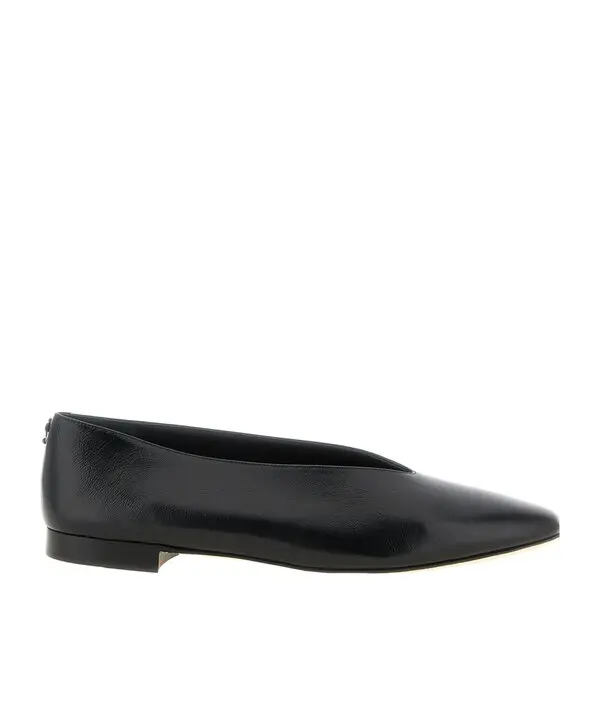 JIMMY CHOO Pointed-toe Ballet Flats