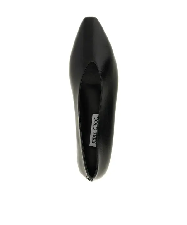 JIMMY CHOO Pointed-toe Ballet Flats
