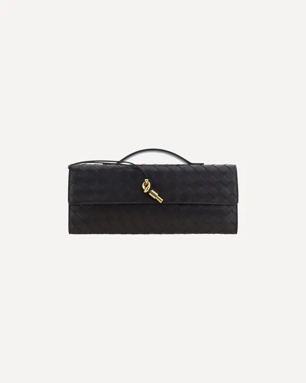 Bottega Veneta Andiamo Handbag - Brown